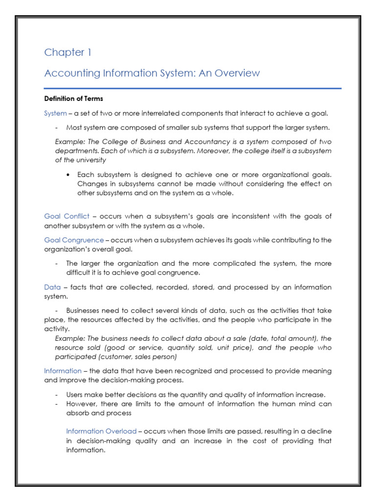 Chapter 1 AIS Overview Module | PDF