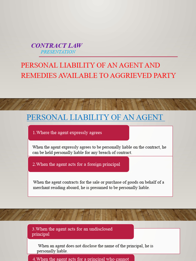 Contract Presentation | PDF