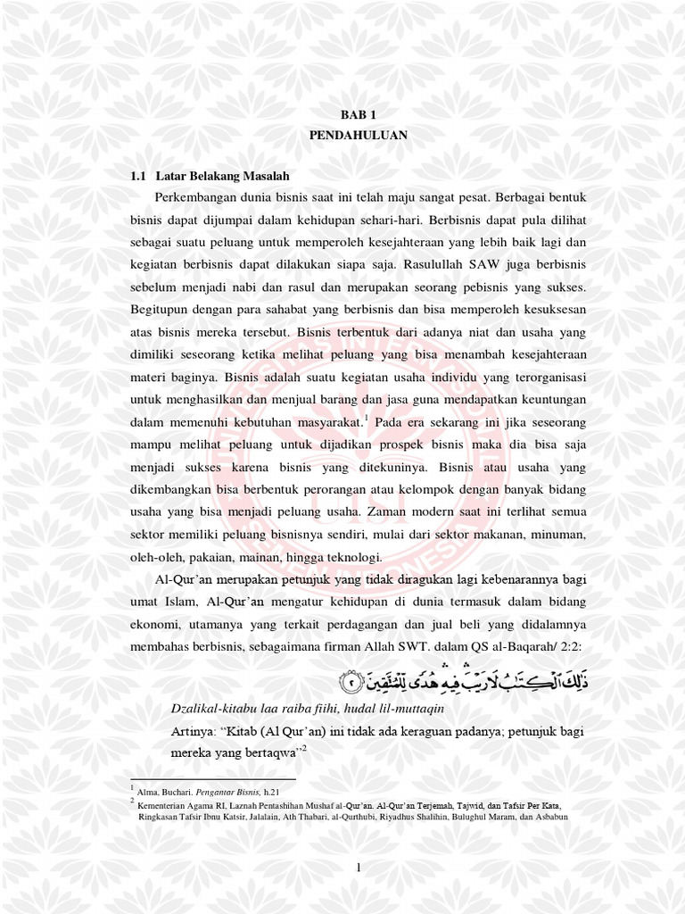 BAB 1 PENDAHULUAN (Tugas Pengantar Bisnis Merangkum 1 Polio Sejarah Perkembangan Bisnis) | PDF ...