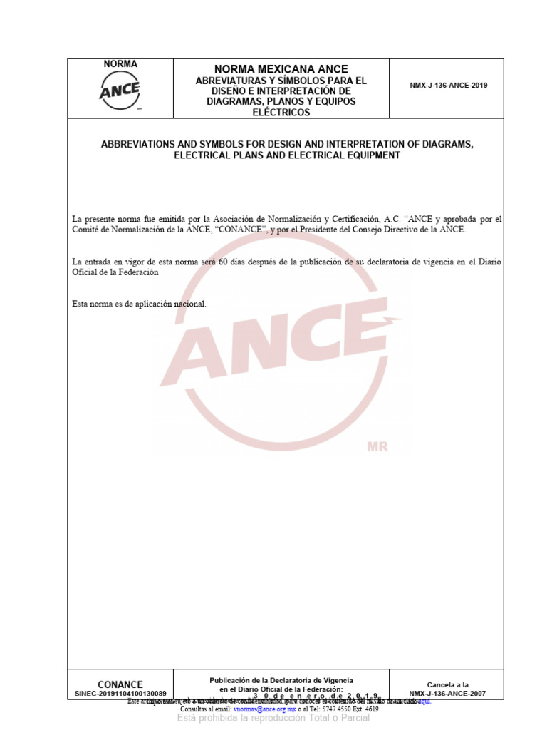 NMX J 136 Ance 2019 | PDF