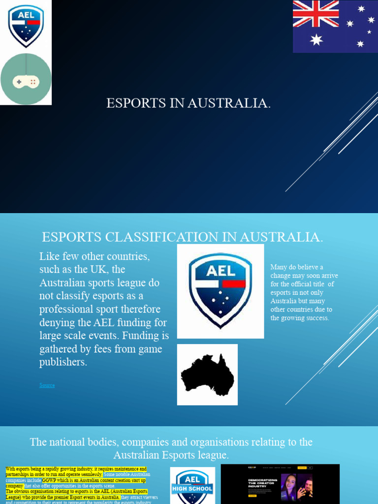 Australian Esports Scene Overview | PDF | Australia | Economies