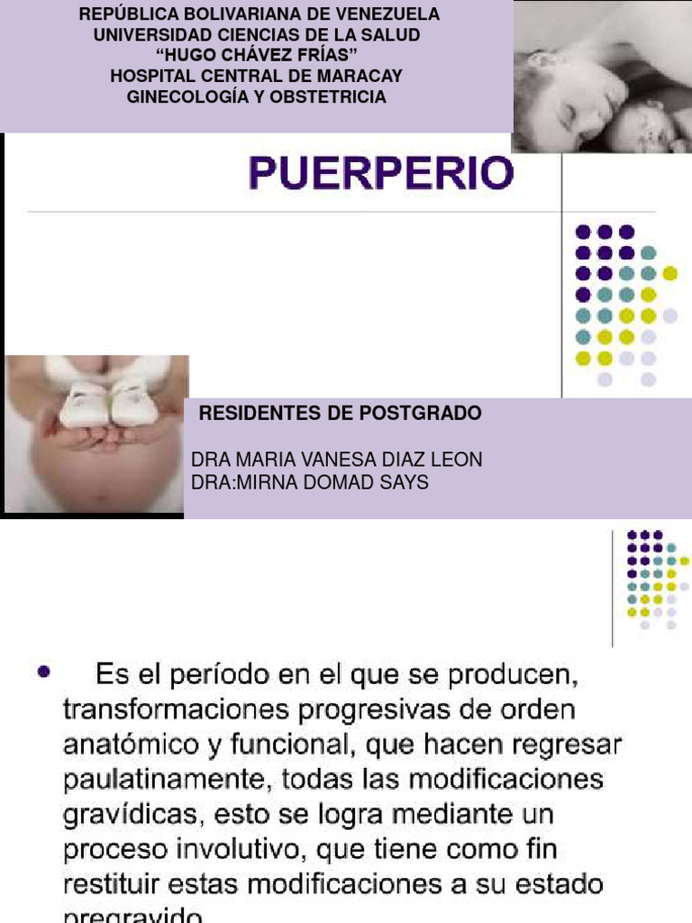 Puerperio Normal y Patologico - 083301 | PDF
