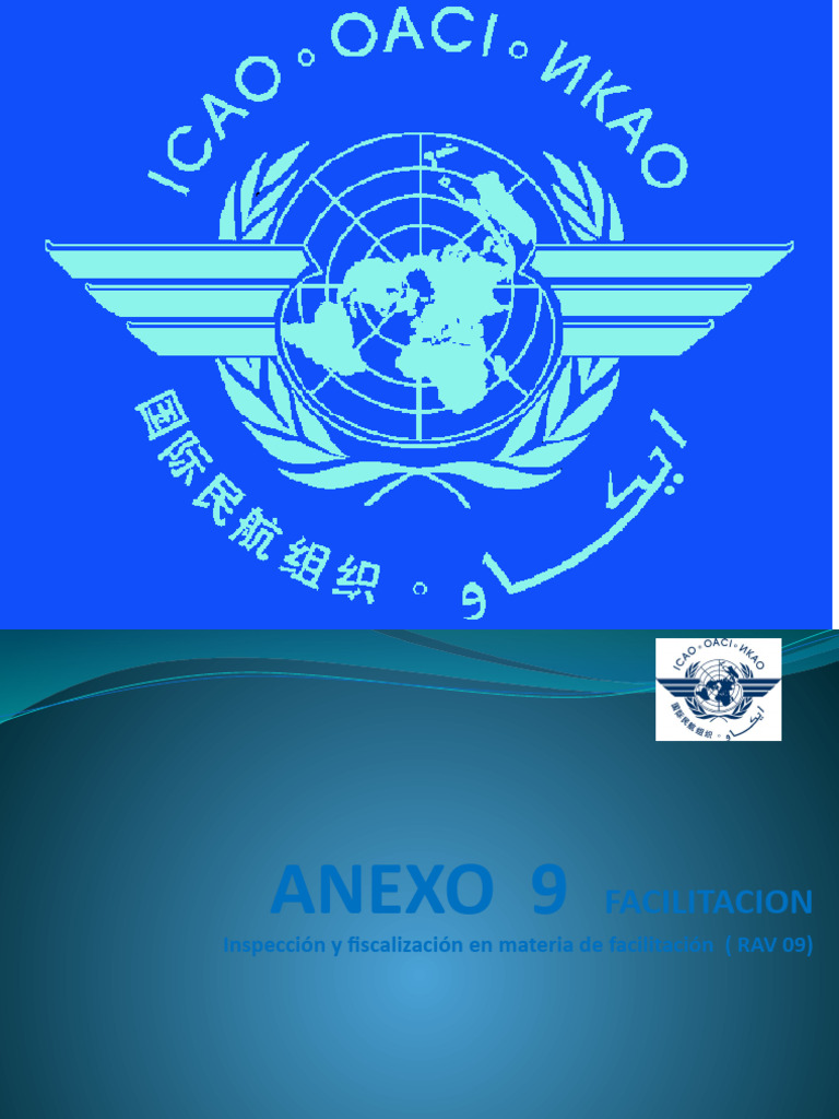 ANEXO 9 OACI | PDF | Aeropuerto | Aviación