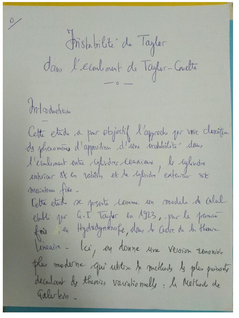 Instabilité de Taylor Couette 2 | PDF