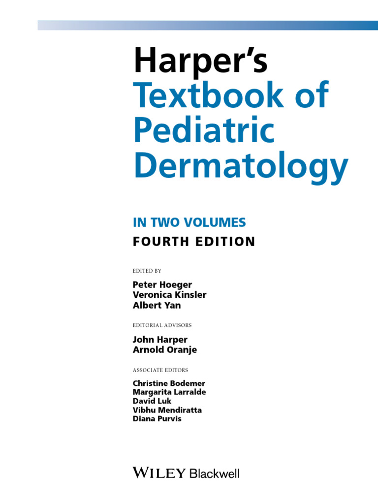 Harper's - Textbook - of - Pediatric - Dermatology - 2 - Volume - Set - Wiley - Blackwell ...