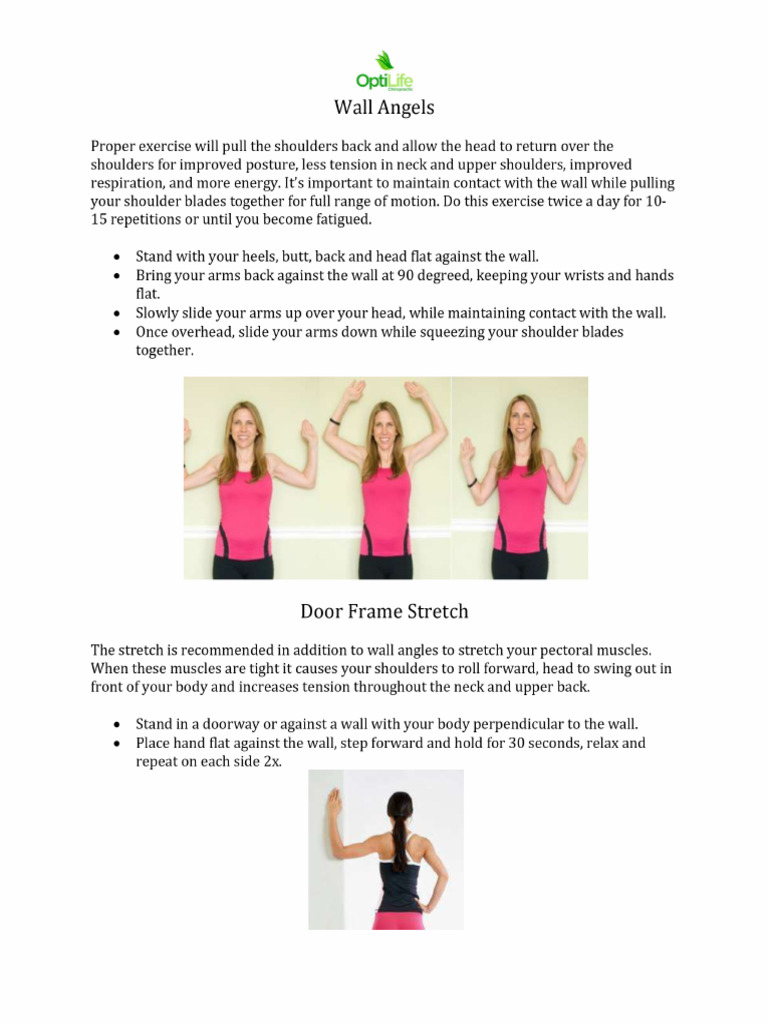 Microsoft Word Wall Angels Wall Angels and Door Frame Stretch | PDF