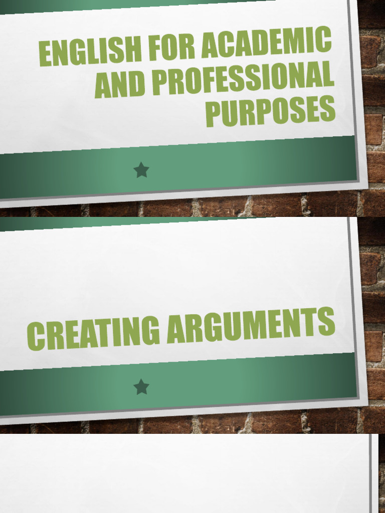 CREATING-ARGUMENTS | PDF