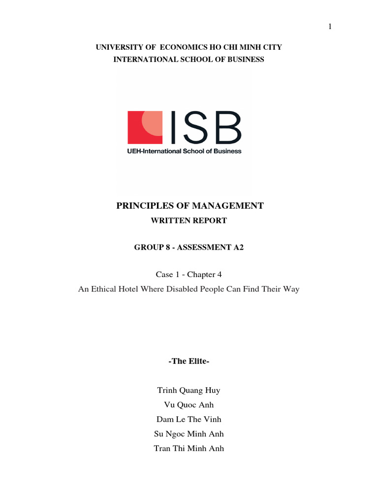 PM T223PWB 1 Group 8 Written Report 1 Tutorial 2.2!2!12 | PDF