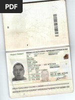 South African National ID Card Example | PDF | Identity Document | Privacy