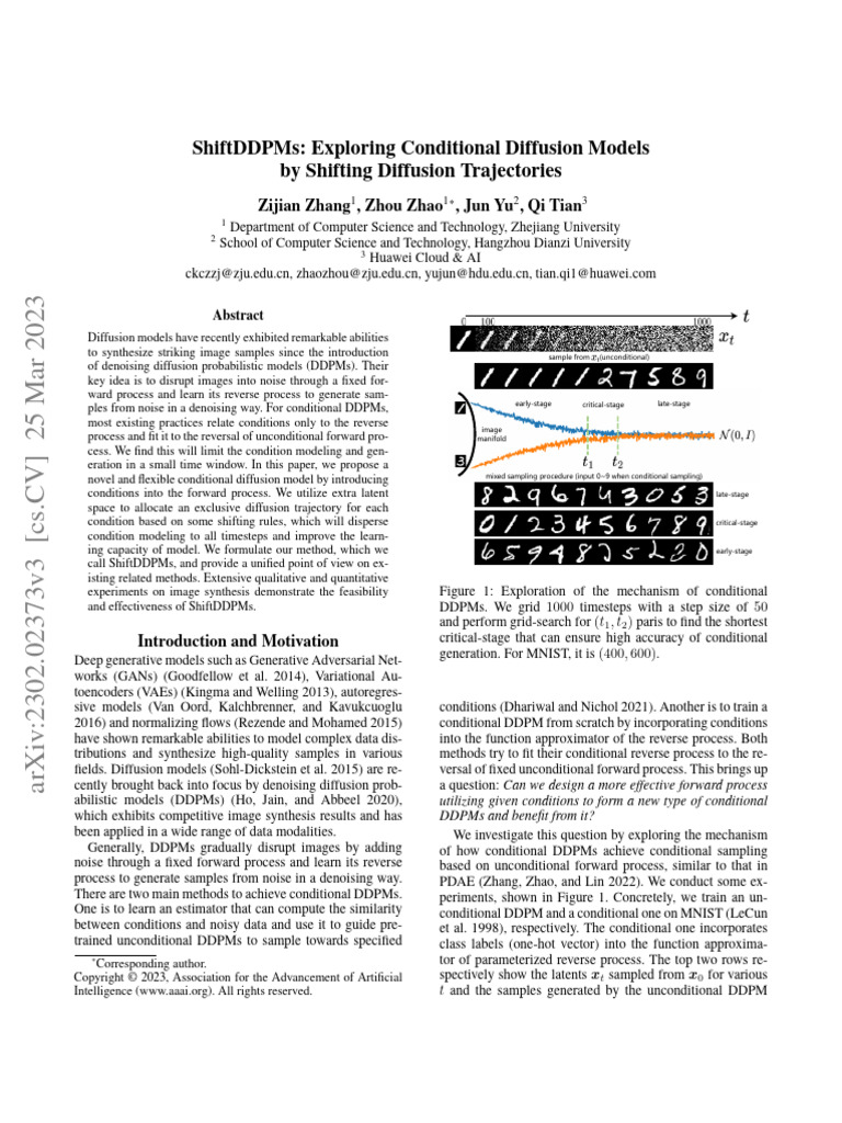 Conditional Diffusion Model | PDF