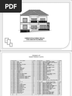 Ruko 2 Lantai 4X12 (Lengkap + Rab) PDF | PDF