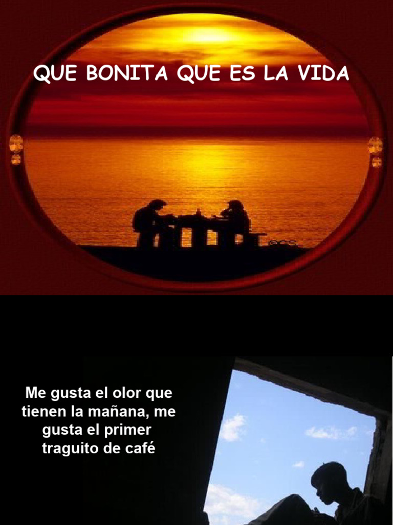 Que Bonita Que Es La Vida | PDF