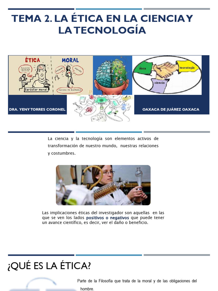 Ética en Ciencia y Tecnología | PDF | Moralidad | Bioética