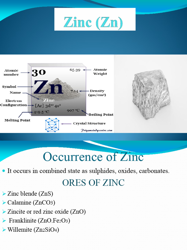 Zinc-Zn | PDF