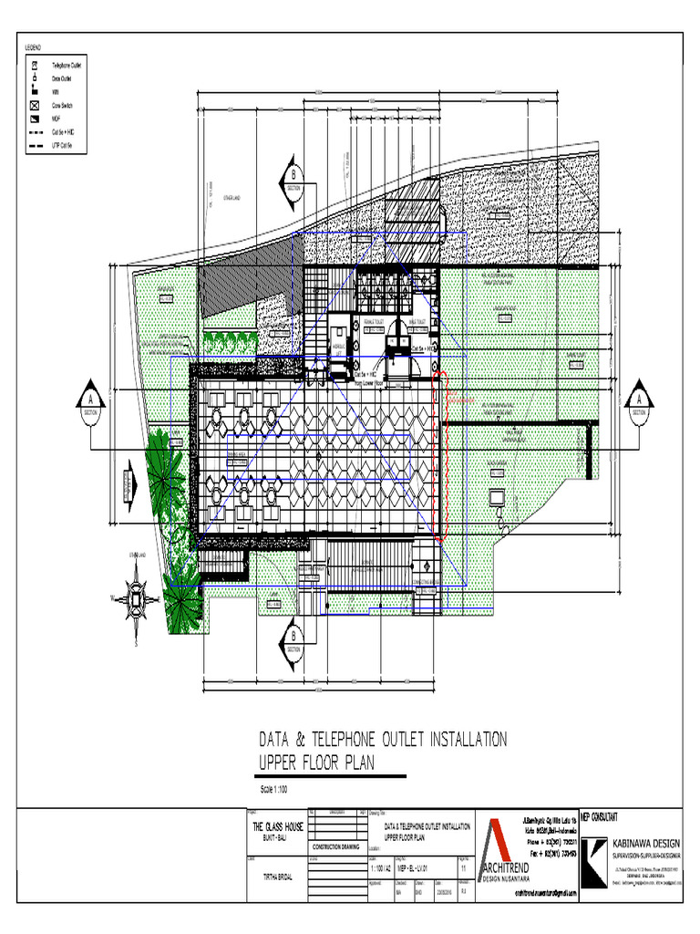 ME Data & Telephone Point Installation Upper Floor AR - NB - 01 Floor ...