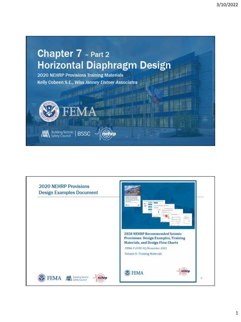 Seismic Diaphragm Design Guide | PDF