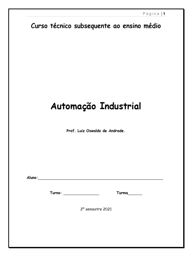 1) Apostila1 CLP v2 - Subsequente | PDF