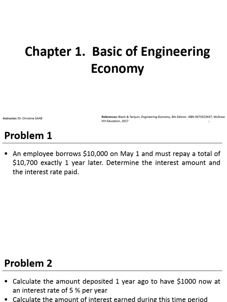 Chapter 1 - Problems | PDF