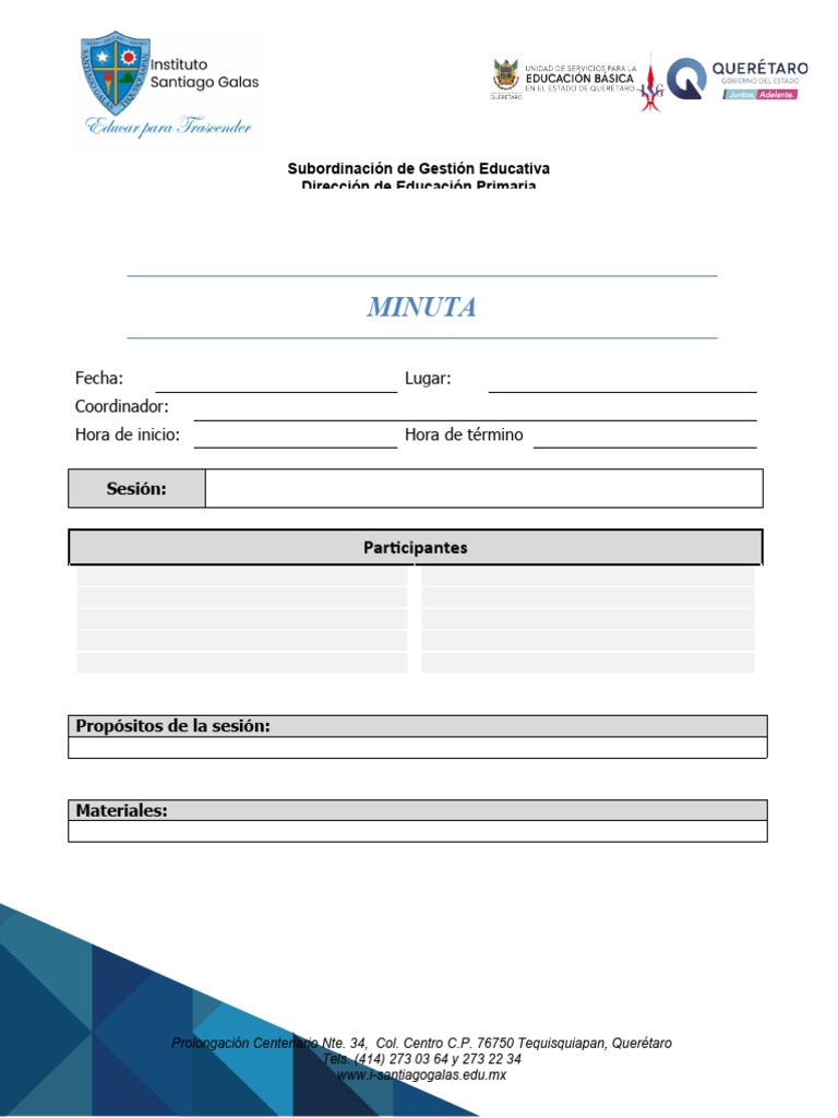 Formato Minuta | PDF