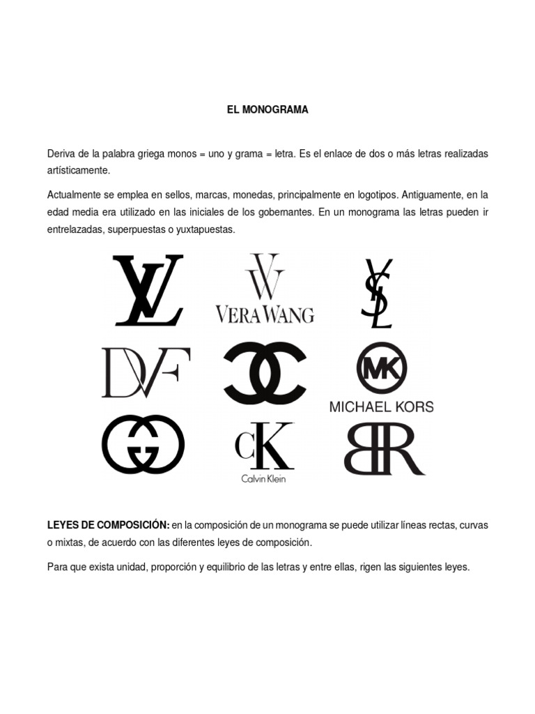 EL MONOGRAMA 2do Sec. | PDF
