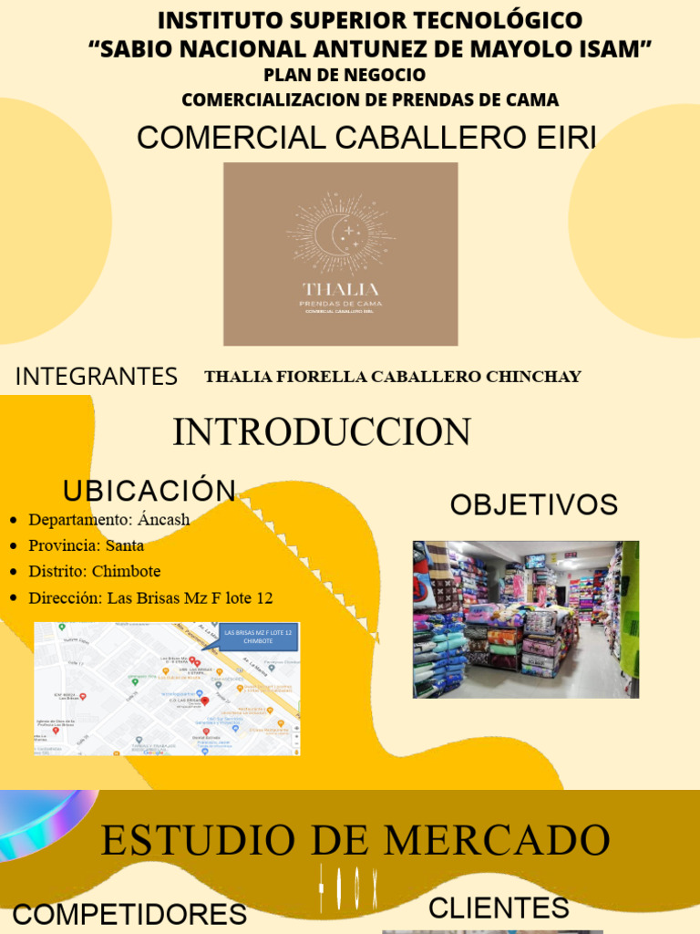 Comercial Caballero Eirl | PDF | Tasa interna de retorno | Presupuesto ...