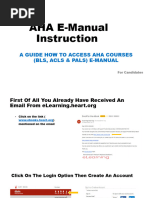 AHA eBook Access and Reading Guide | PDF | Ios | App Store (I Os)