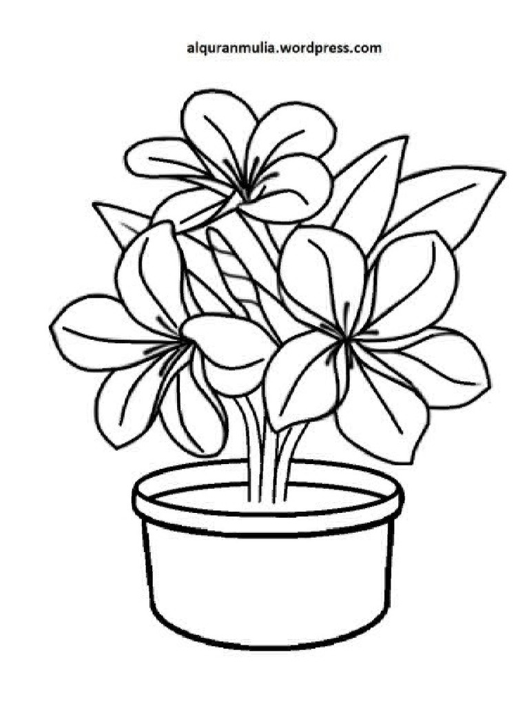 mewarnai bunga | PDF