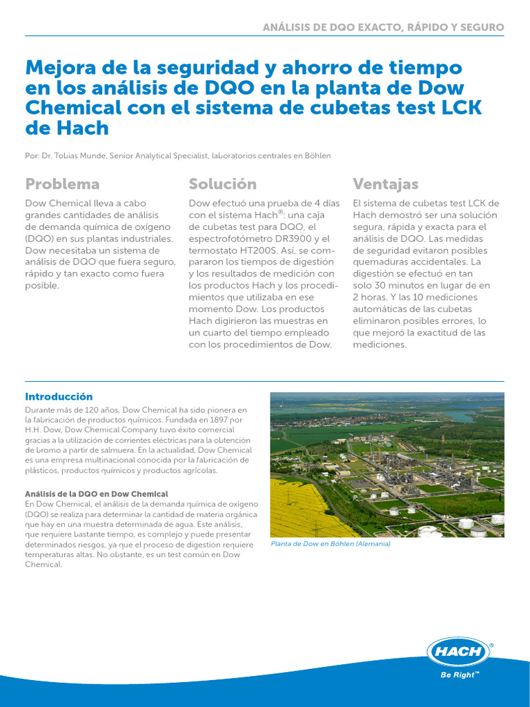 Análisis de DQO | PDF | Aguas residuales | Química