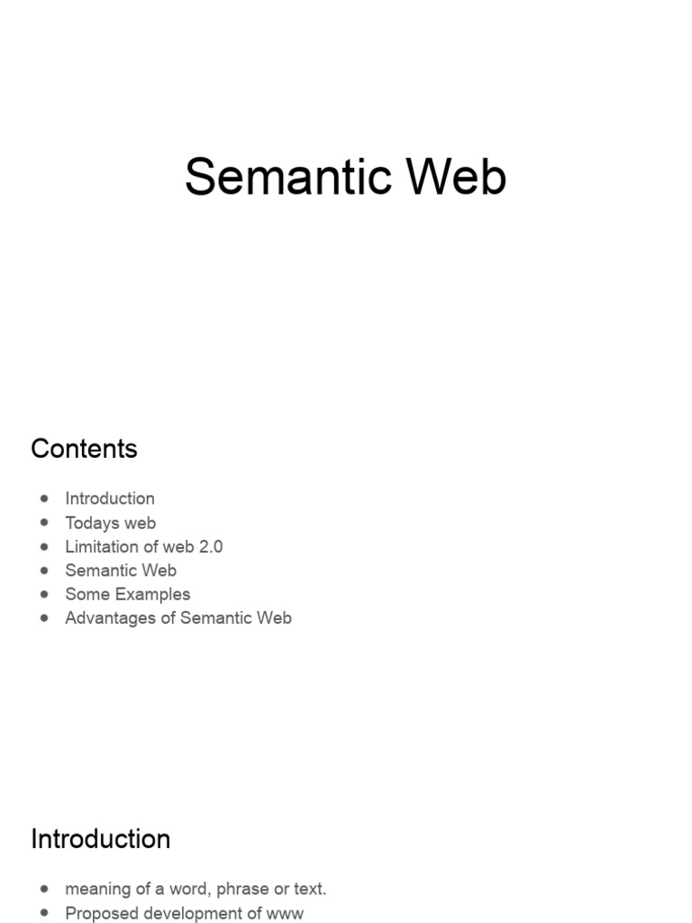 Semantic Web | PDF | Computers