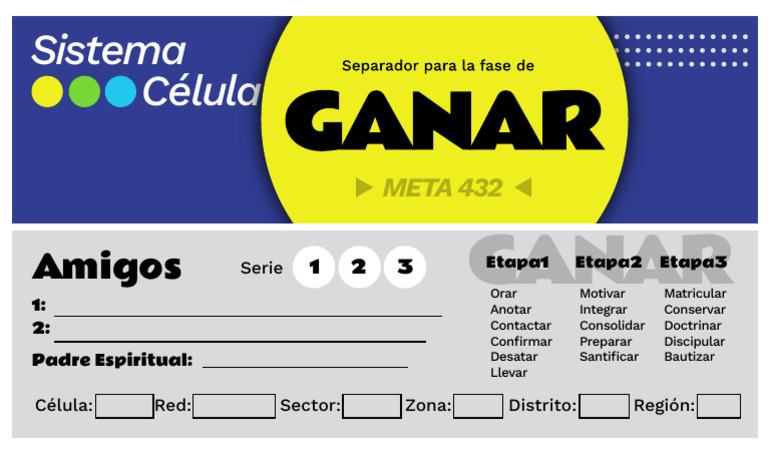 Separador Ganar | PDF
