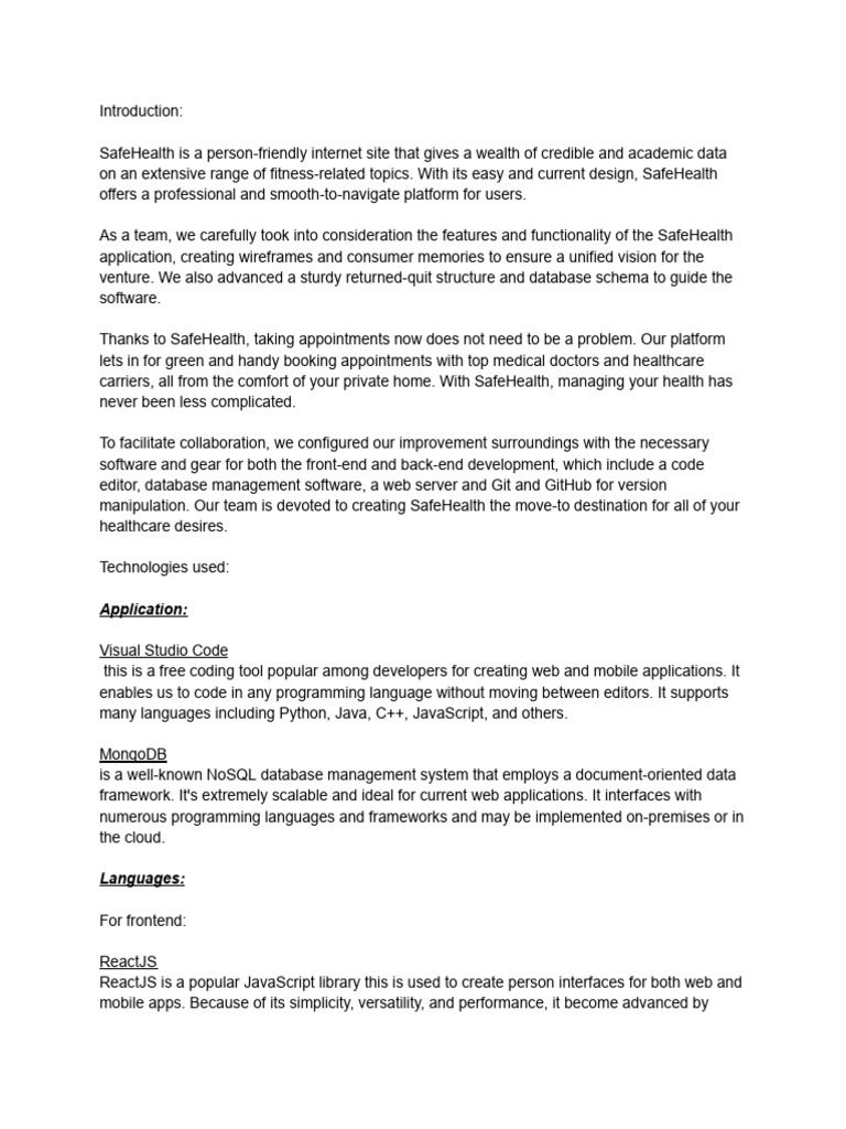 Website Report | PDF