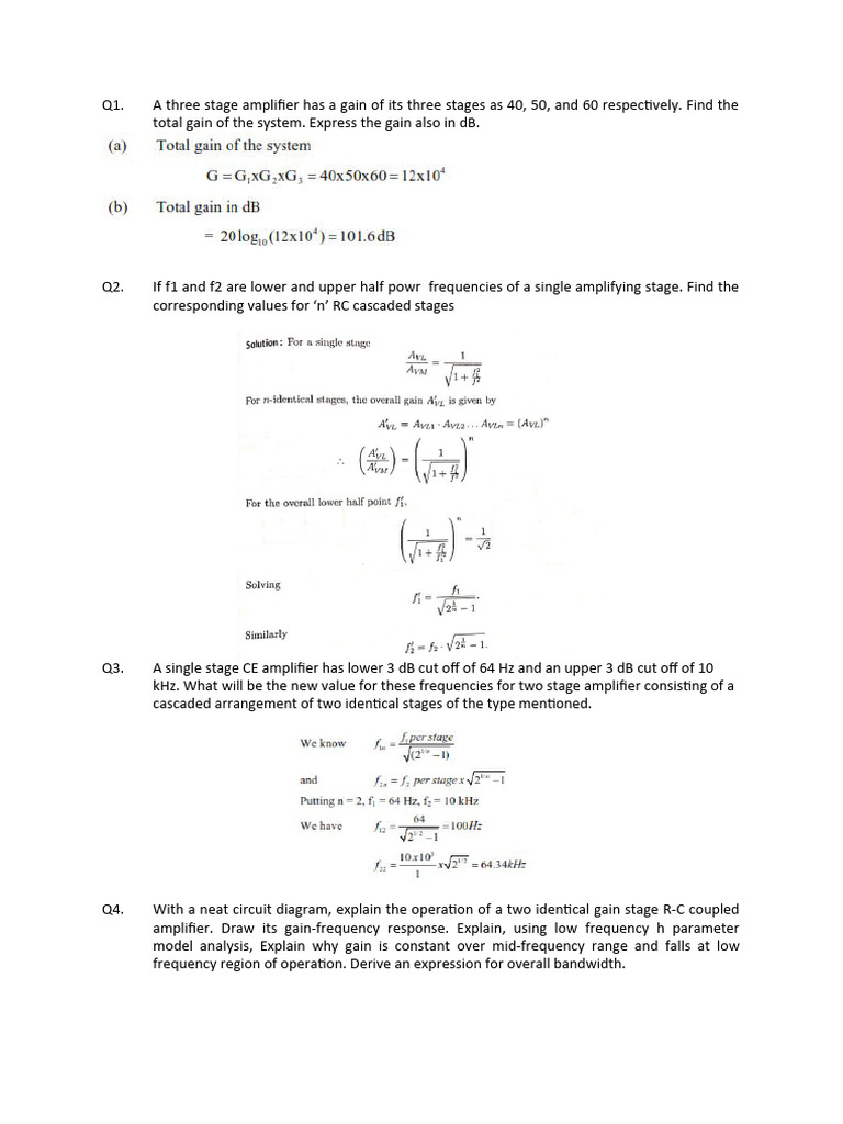 Tut 6 Sol Multistage | PDF