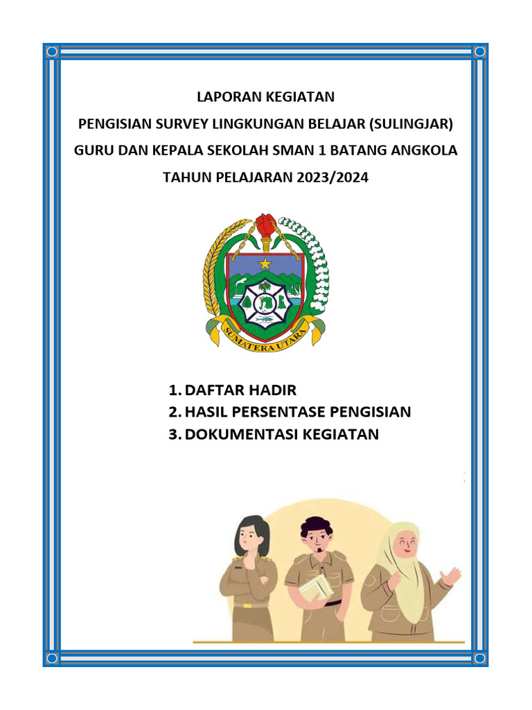 Laporan Sulingjar Sman 1 Batang Angkola | PDF