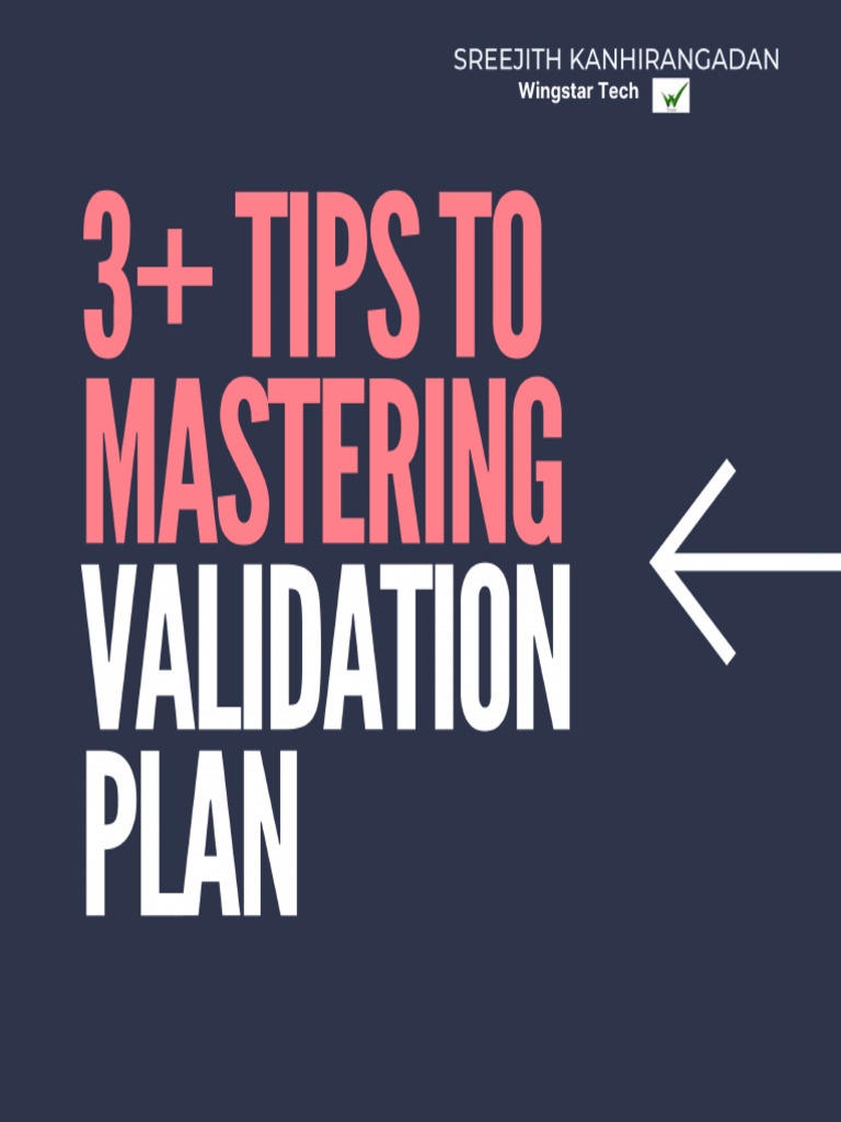 CSV Validation Plan | PDF