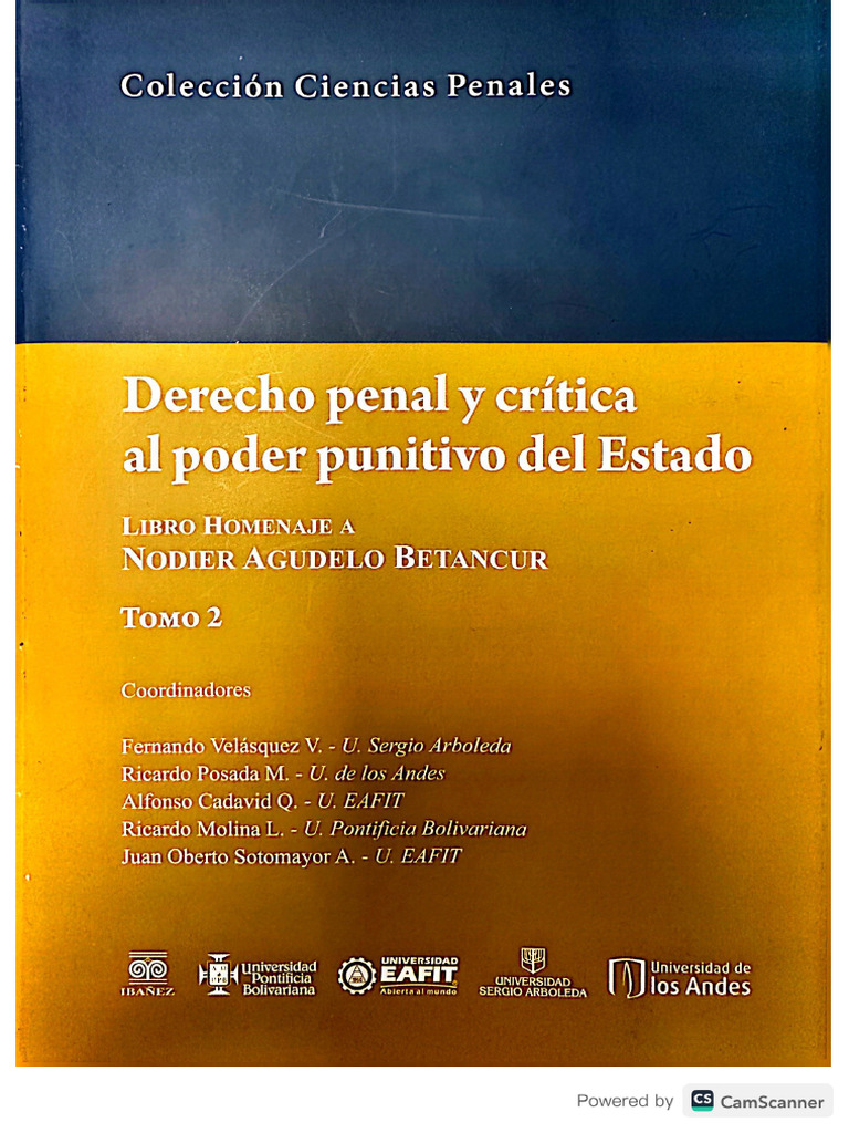 Derecho Penal y Crítica Al Poder Punitiv | PDF