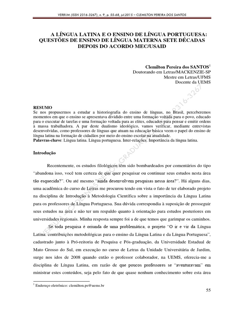 Texto para Ensaio 1 | PDF