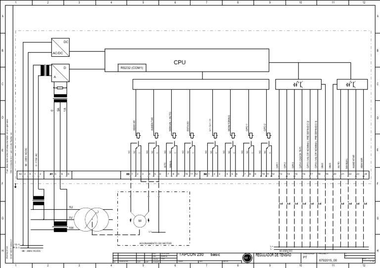 TAPCON®_230_Basic_(previous_generation)_Circuit_Diagram_pt | PDF