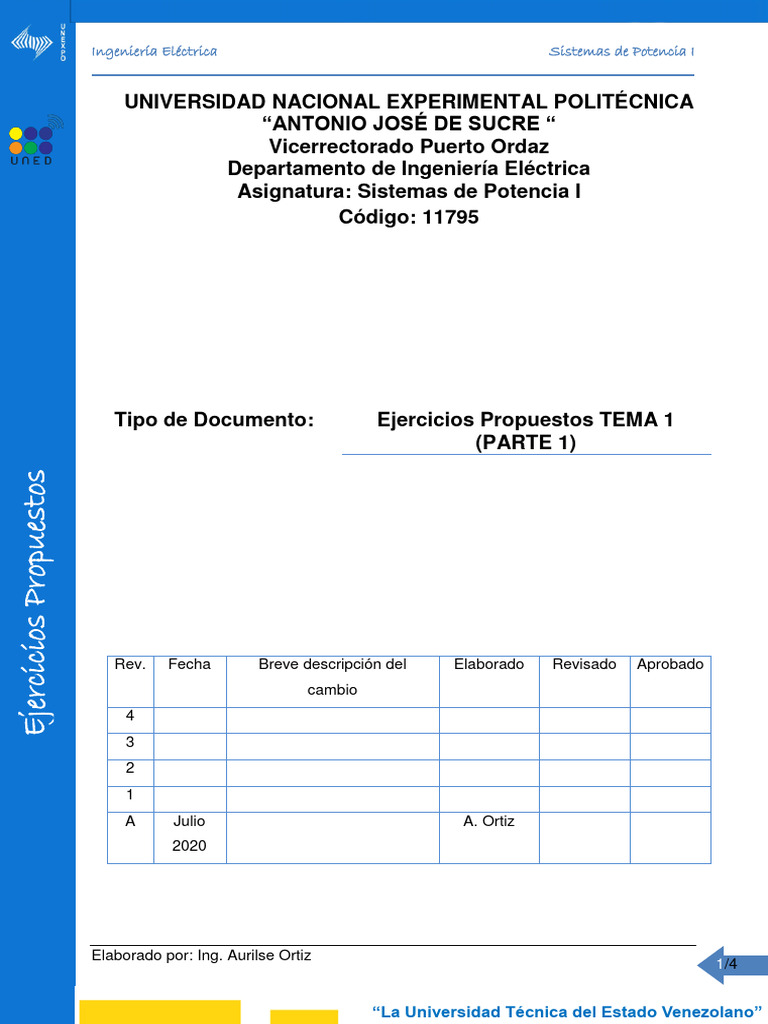 Ejercicios Propuestos Tema1 SPI PARTE 1 | PDF