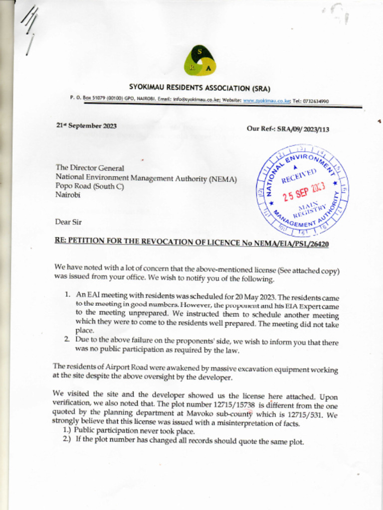 531 Letter To NEMA DG090 - Rotated | PDF