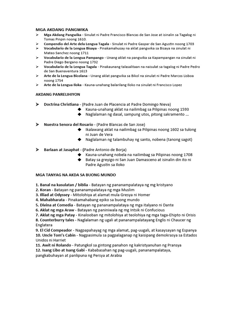Akdang Pangwika... | PDF