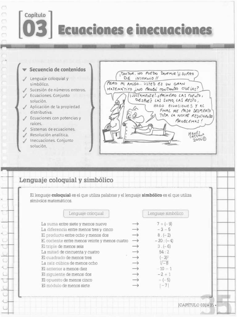 03 - Ecuaciones e Inecuaciones - Matemática II Entre Llaves - Pablo ...
