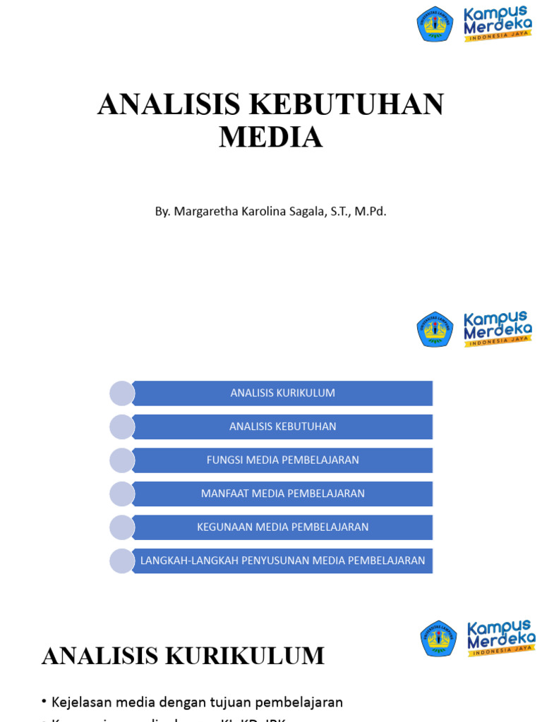 Pert 5. Analisis Kebutuhan Media | PDF | Ilmu Sosial