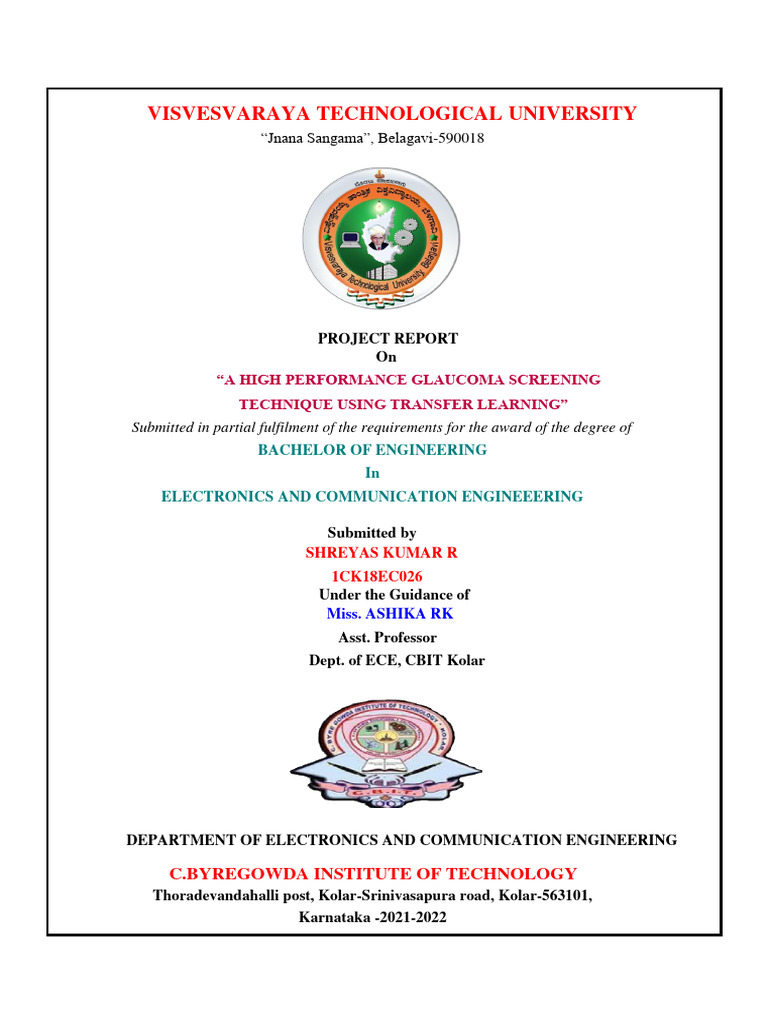 Shreyas Final Report | PDF