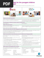 CELF-5 Subtest Descriptions | PDF | Linguistics