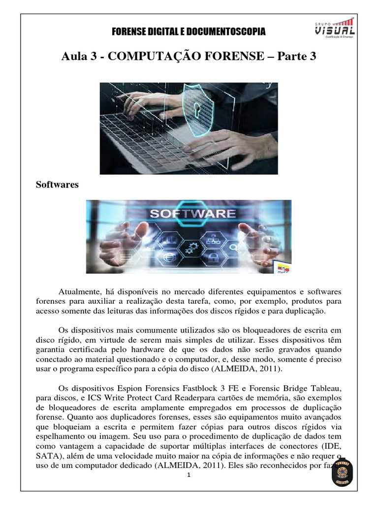 Documentoscopia e Forense Digital | PDF
