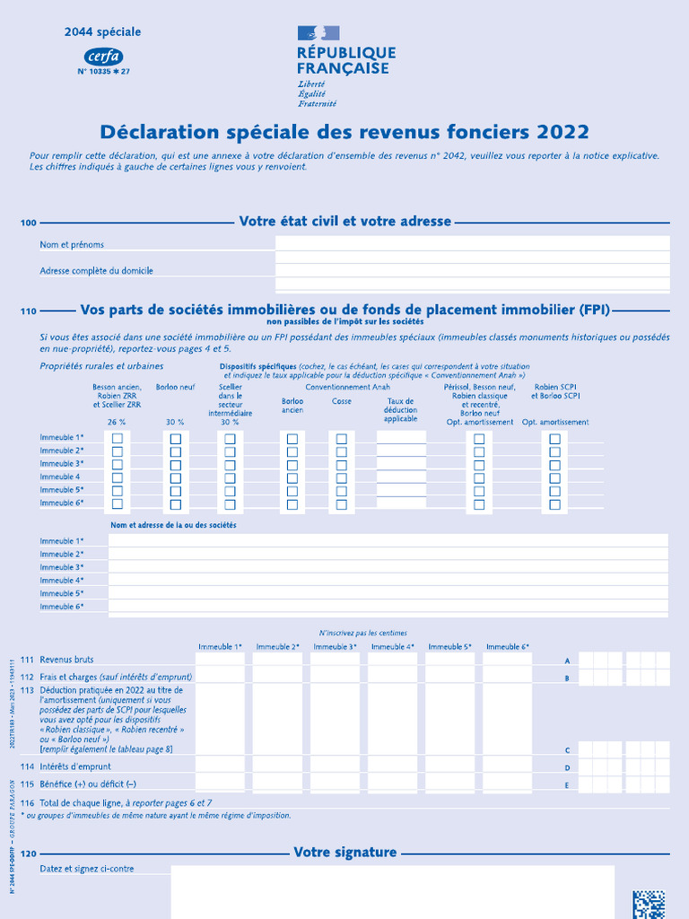 Cerfa-2044S-pour-2023-sur-r-2022-1 | PDF