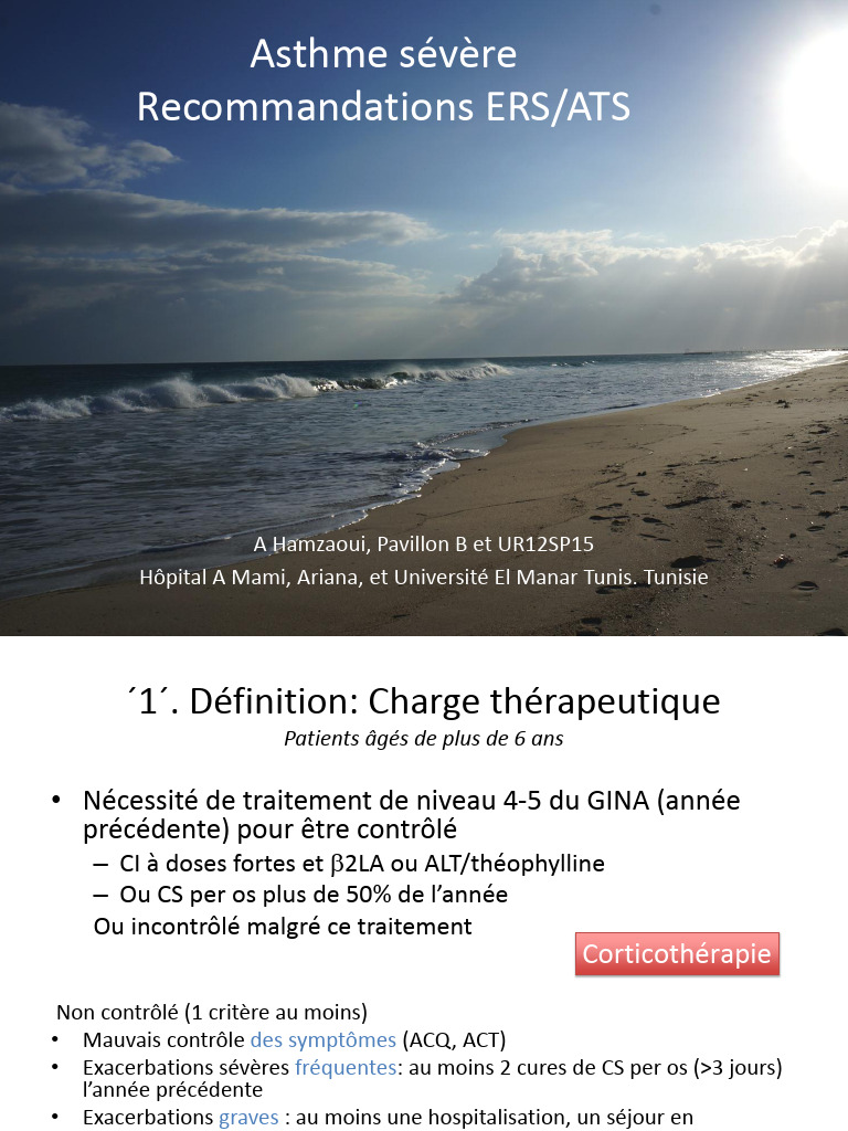 Asthme Severe ATS ERS | PDF Asthme Severe ATS ERS | PDF