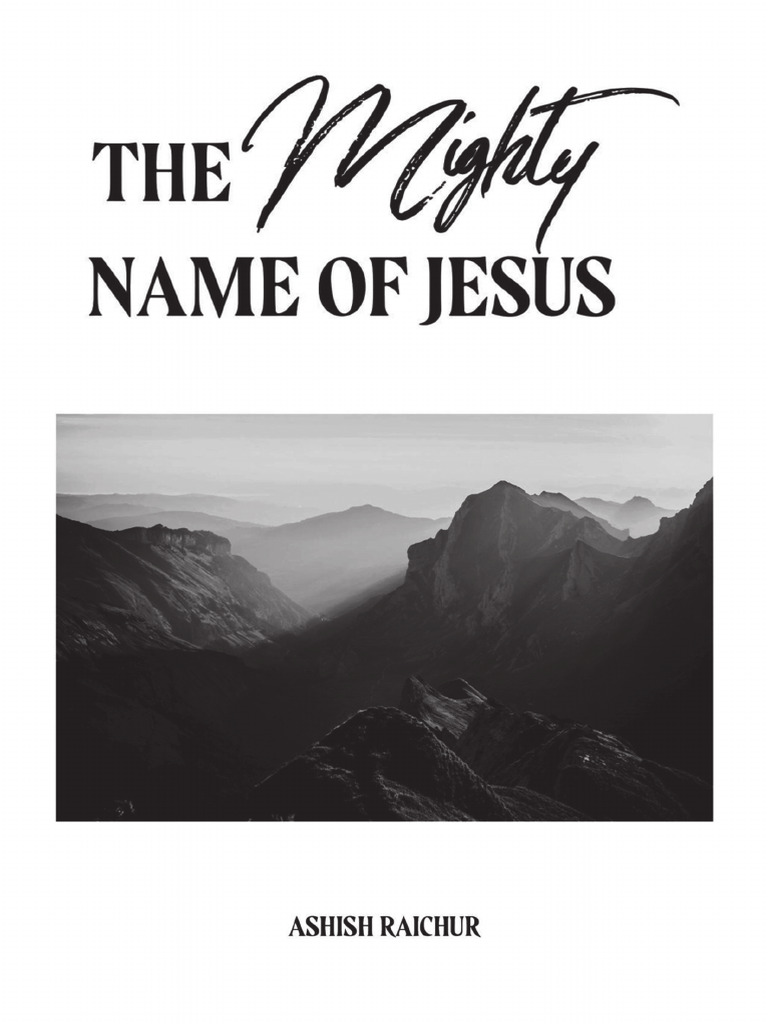 The Mighty Name of Jesus | PDF