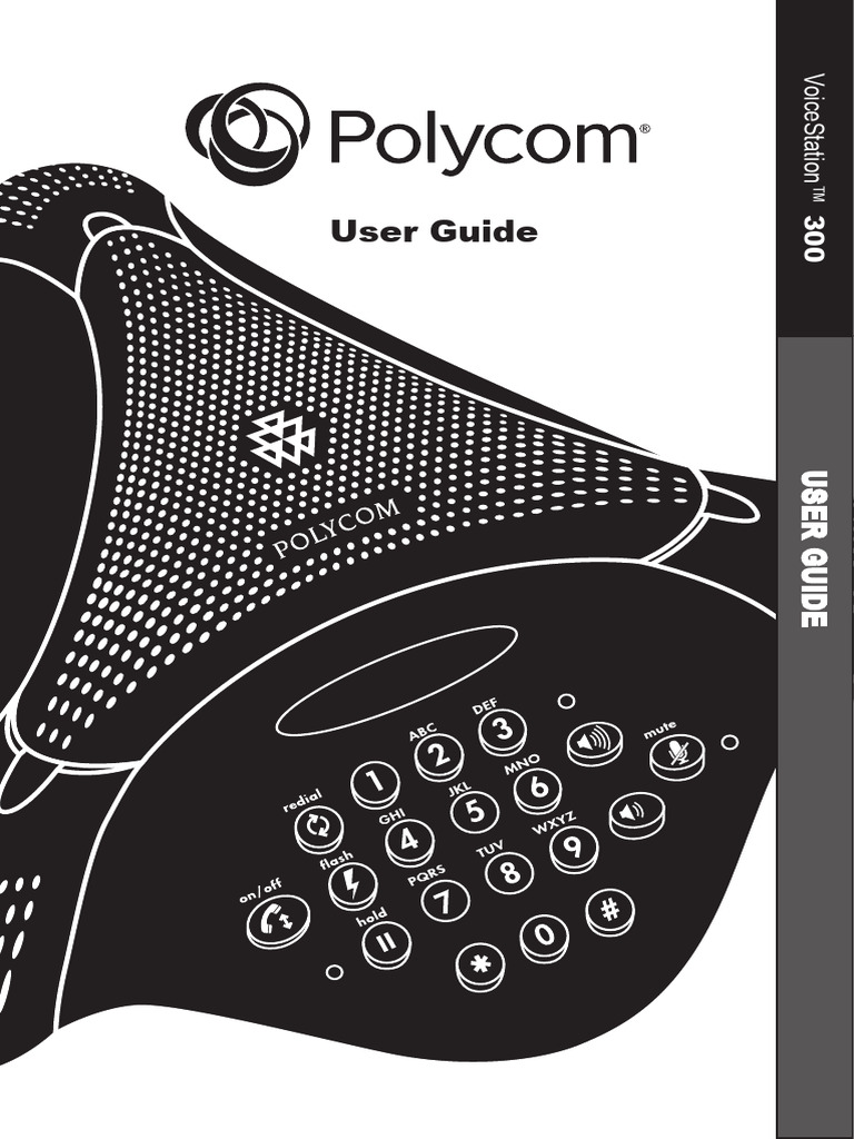 Manual Polycom VoiceStation 300 | PDF