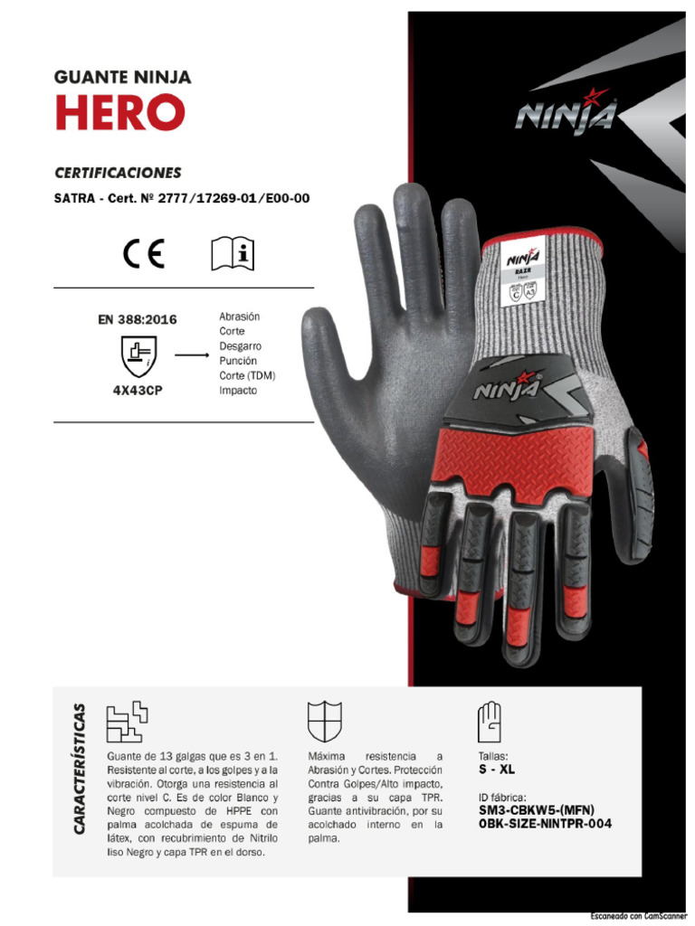 Ficha-Tecnica_Ninja_Hero | PDF